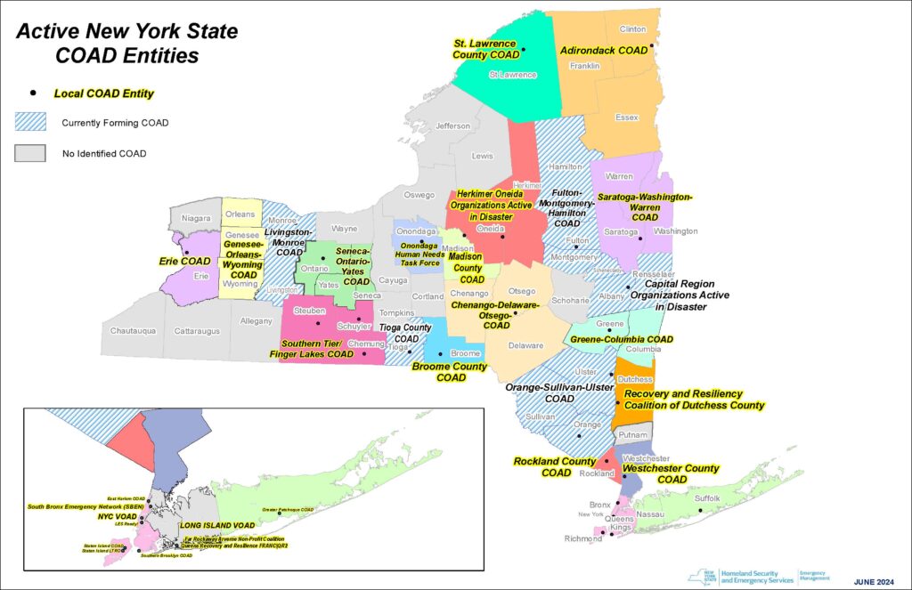 COUNTY & REGIONAL COADS | VOAD Affiliates